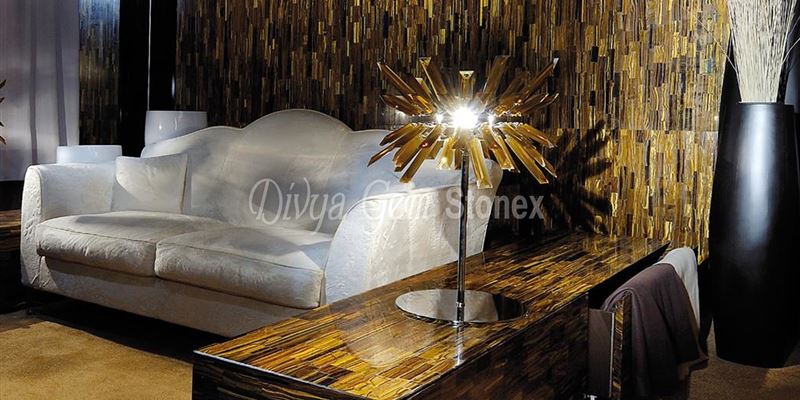 Tiger Eye Slabs - Divya Gem Stonex